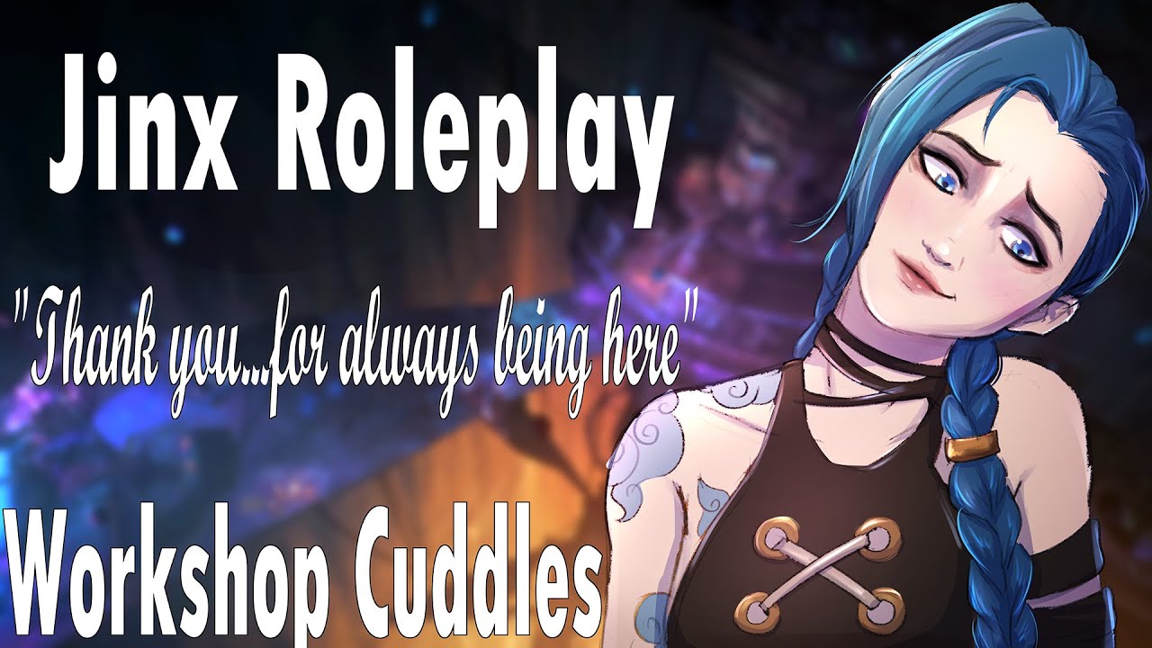 Cuddling Jinx in her Workshop "Thanks for being here💜" [Arcane] [ASMR ...