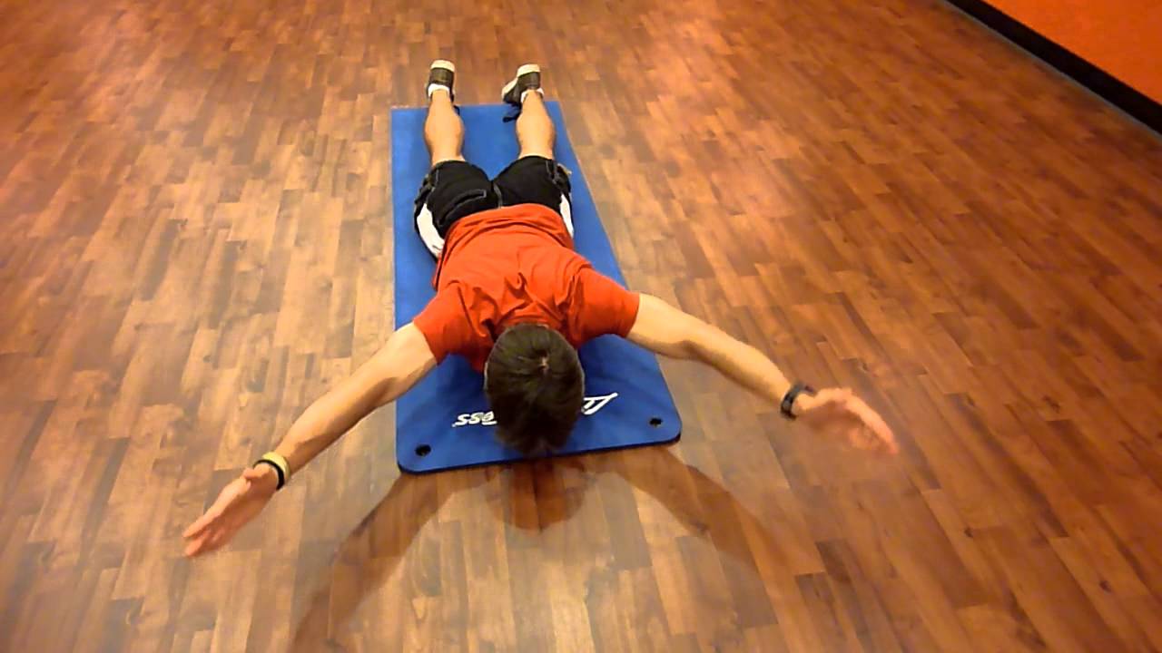 Prone Y On Floor - YouTube