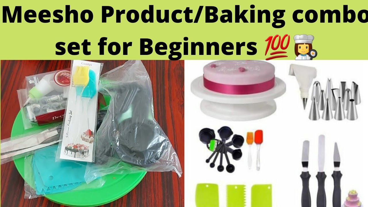 Meesho Cake Making Tools Review in tamil/Baking kit for beginners ...