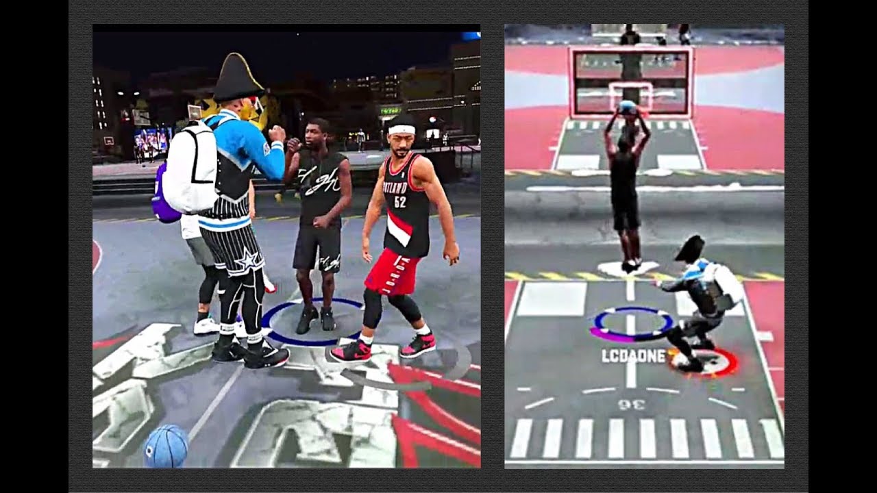 NBA 2K20 MY PARK PLAYGROUNDS I HAD AN INTENSE BATTLE WITH A CENTER ...