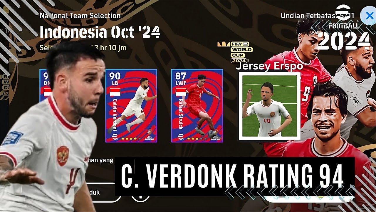 GACHA BRUTAL PEMAIN TIMNAS! BTW WASIT SEMALEM KAYAK T4I! eFootball 2025 ...