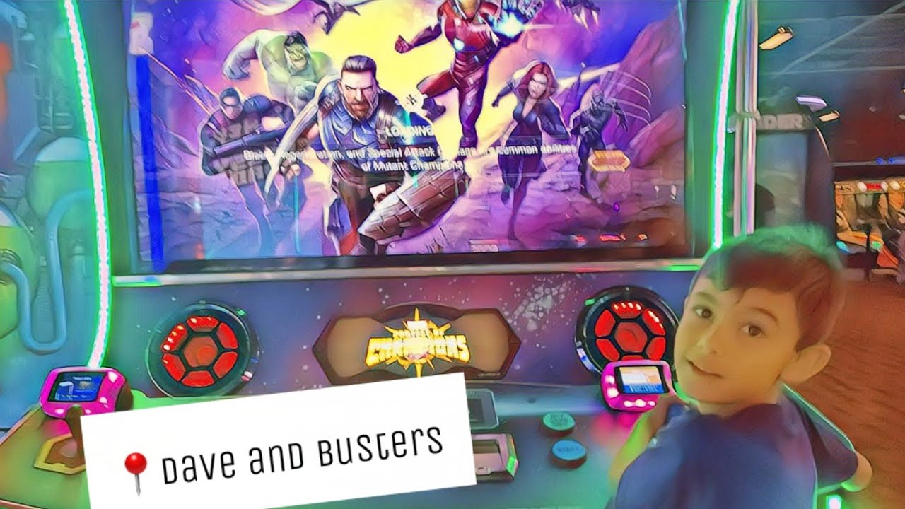 EverydAedann - Fun Fridays at Dave and Busters | Marvel Contest of the ...