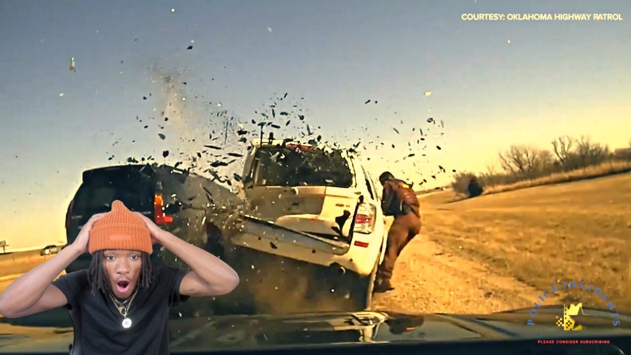 COP WENT FLYING!! The Worst Car Crashes Caught On Camera - YouTube