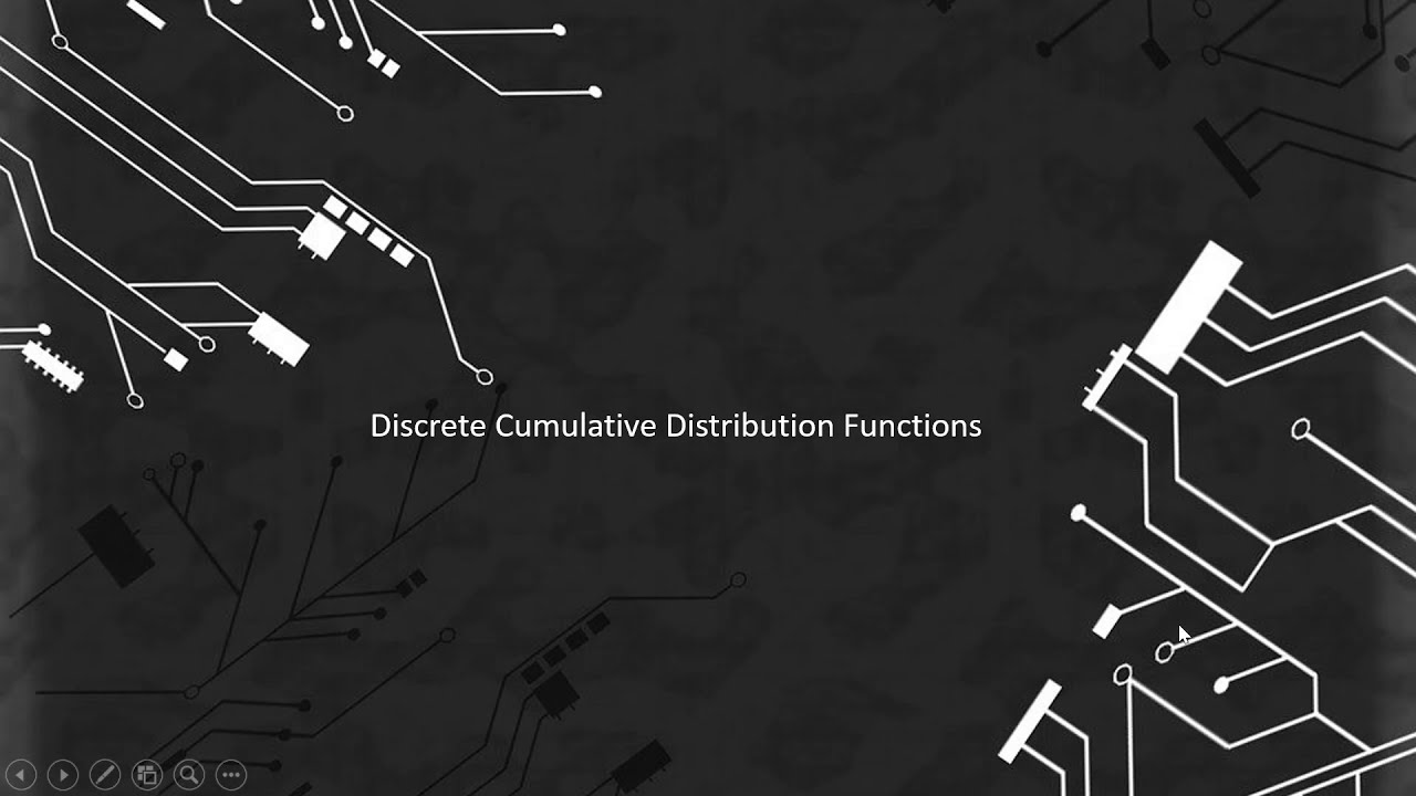 Discrete cumulative distribution functions (CDF) | Statistics | Bangla ...