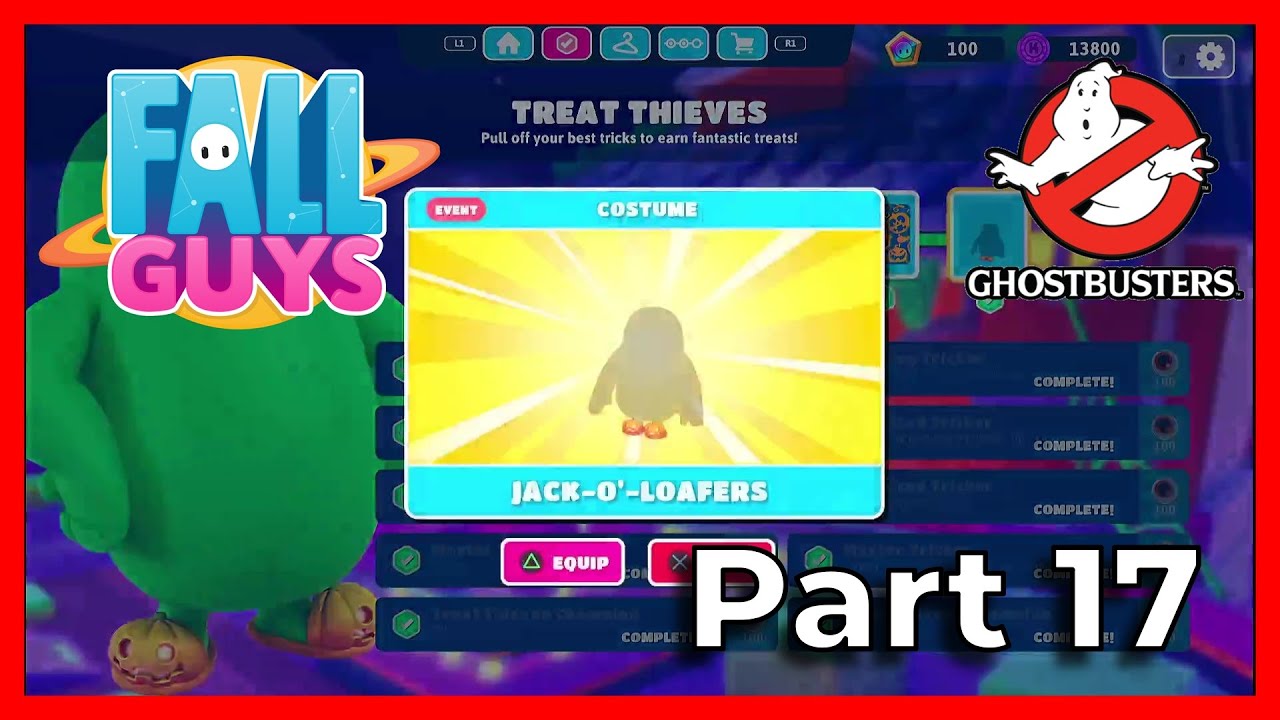 Fall Guys Gameplay Part 17 - Season 2: TREAT THIEVES EVENT ...