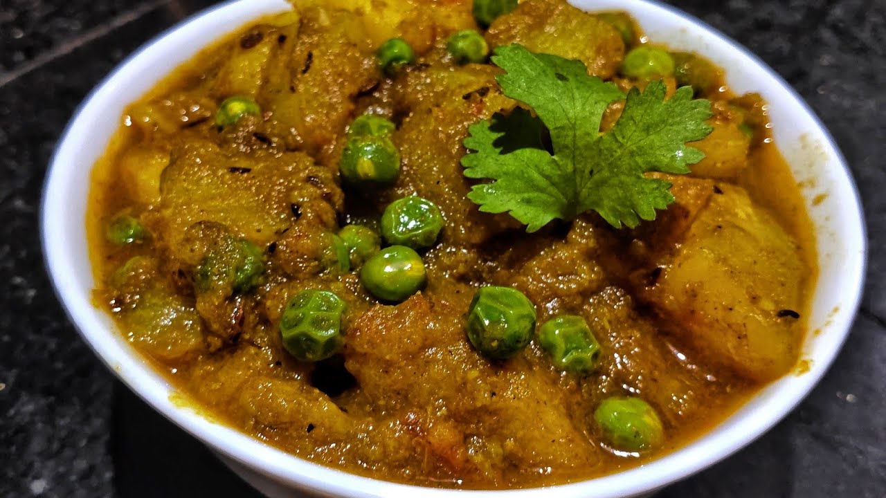 आलू शलगम मटर की मसालेदार स्वादिष्ट सब्जी/Aloo Shalgam Matar ki Swadist ...