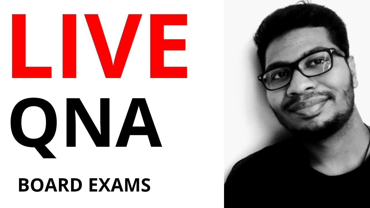 QNA LIVE | Board Exams - YouTube