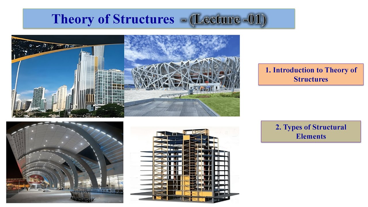 Theory of Structures I Structural Analysis I Lecturer 01 - YouTube