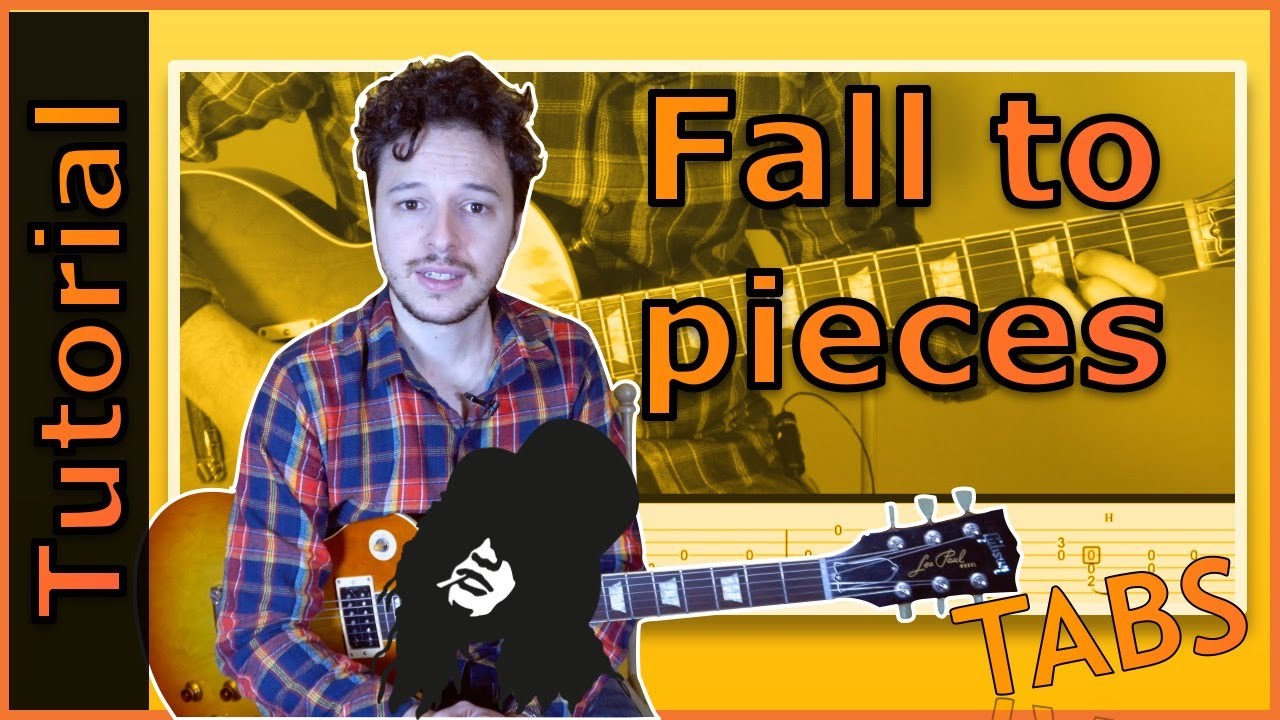 Como Tocar Fall to pieces de Velvet Revolver - Tutorial para guitarra ...