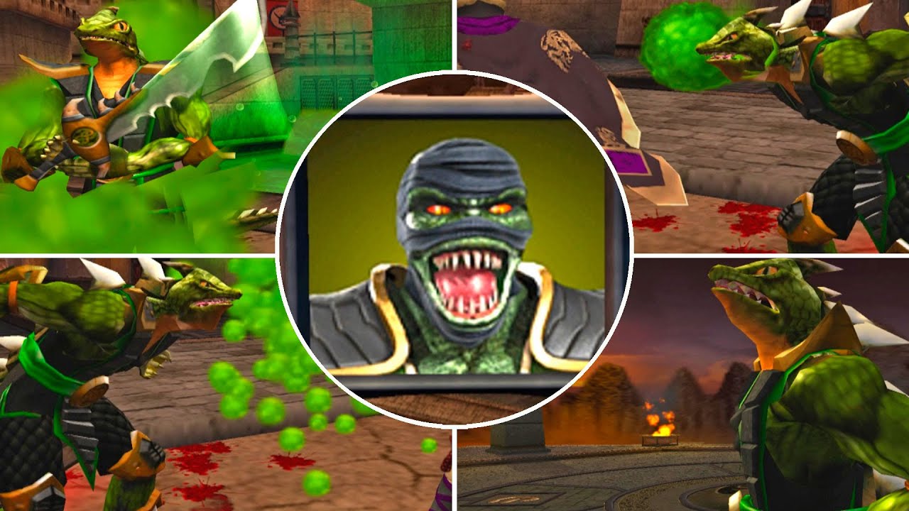 Mortal Kombat Armageddon - REPTILE Arcade Ladder (PS2) [TAS] - YouTube