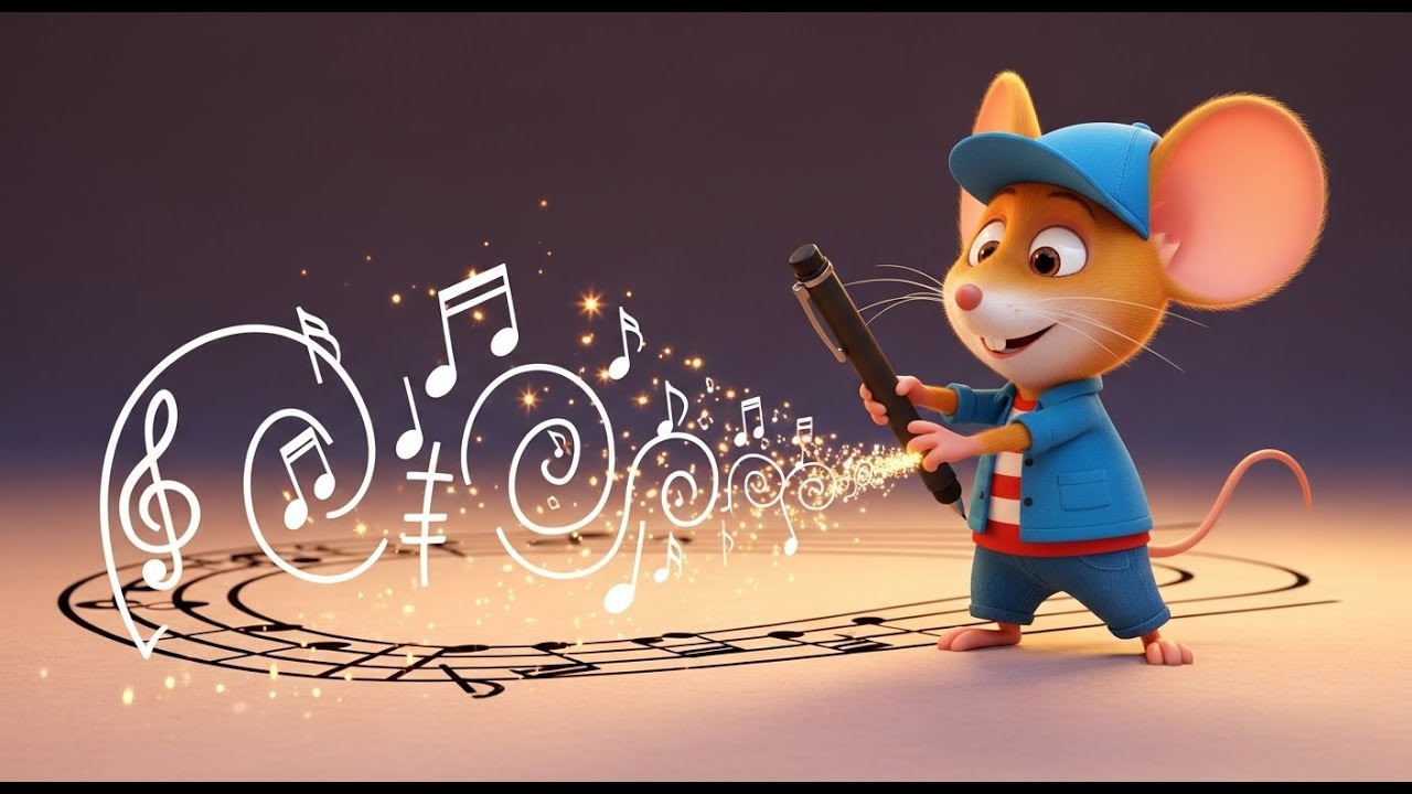 The Mouse Who Wrote a Song | Kids’ Educational Nursery Rhyme - YouTube