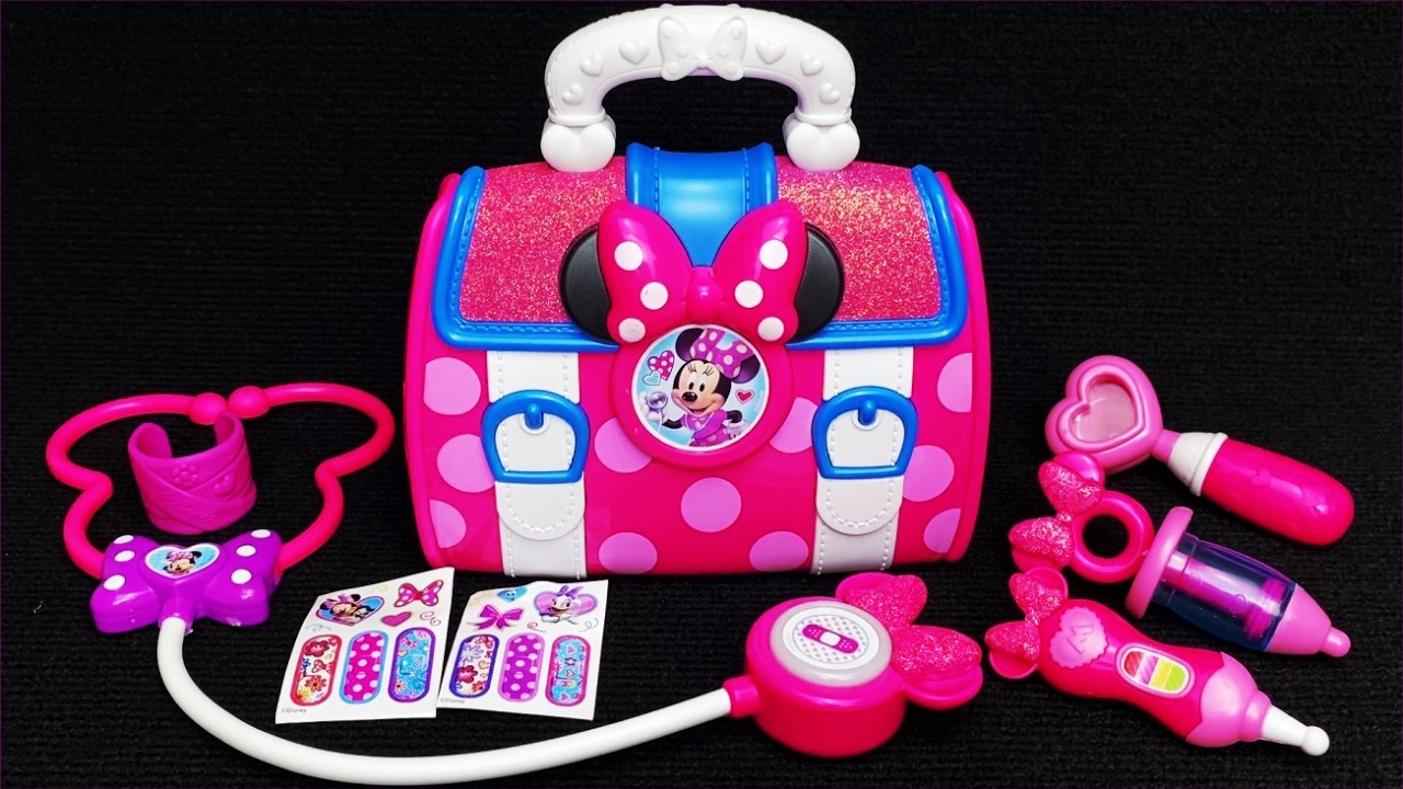 Disney Minnie Mouse Doctor Bag Set Satisfying with Unboxing Compilation ...