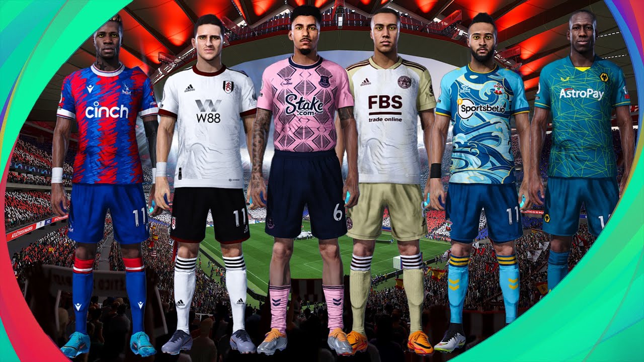 PES 2021 Update Kits Full Premier League New Season 22/23 | Kit Pack ...