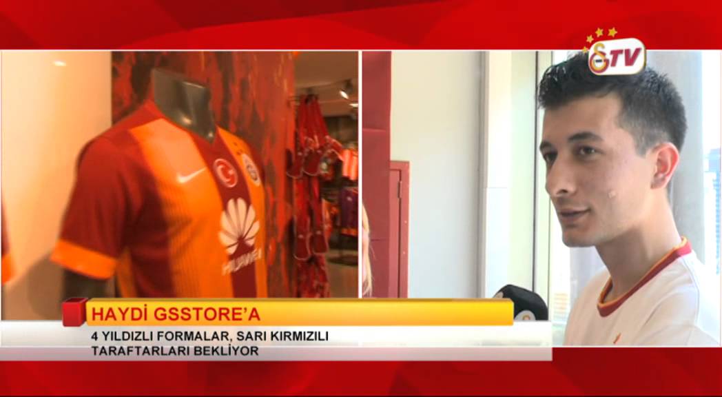 GSTV | 4 Yıldızlı Formalar GSSTORE'da Satışta - YouTube