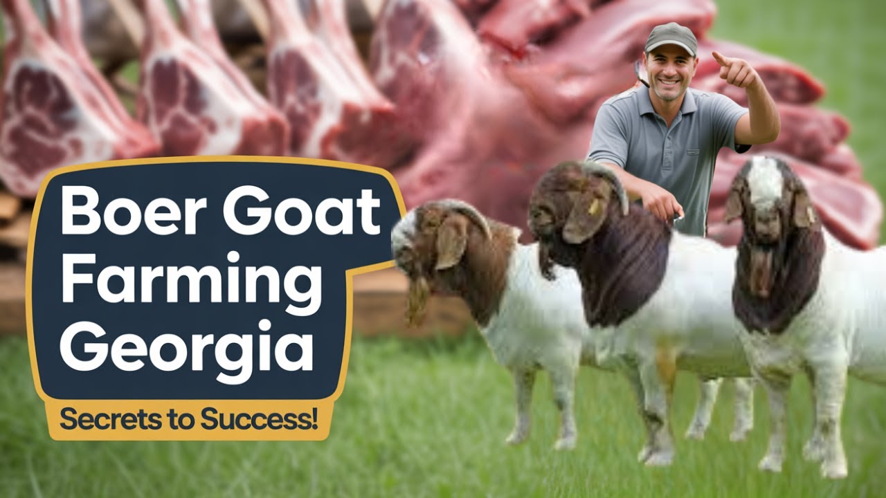 Boer Goat Farming in Georgia UNLOCK the Secrets to Success! - YouTube