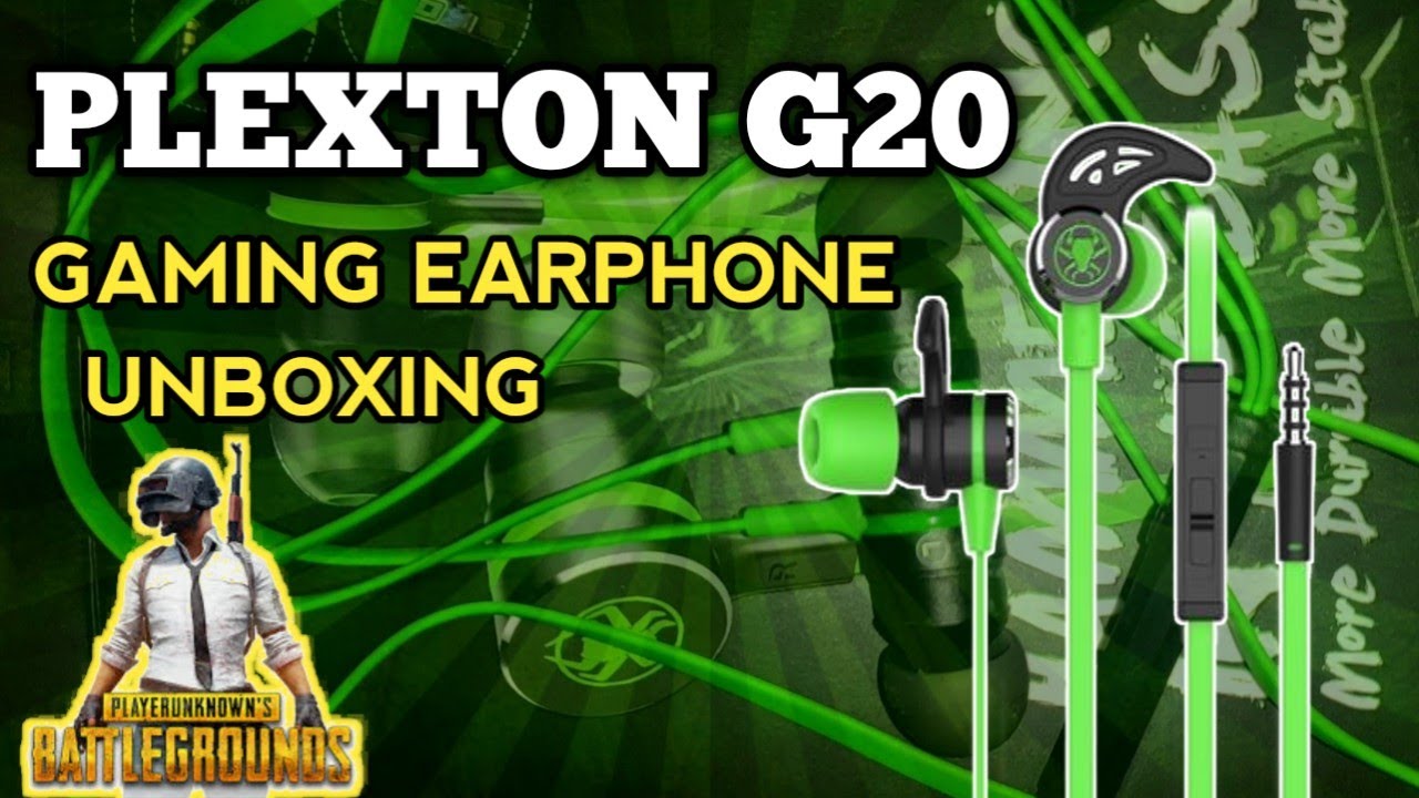PLEXTON G20 | GAMING EARPHONE UNBOXING🎧 | Best Gaming Earphone Under 12 ...