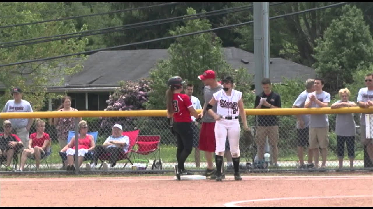 2015 Ohio Softball Playoffs Cuyahoga Hts vs Vienna Mathews - YouTube