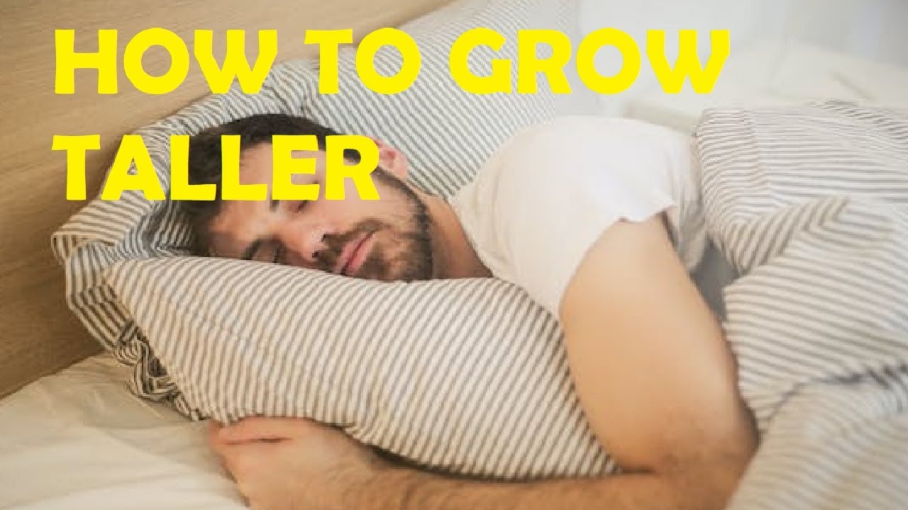 how to grow taller by sleeping position - YouTube