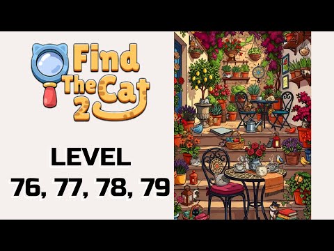 Find the Cat 2 Level 76 77 78 79 Solution 🐱🔍 