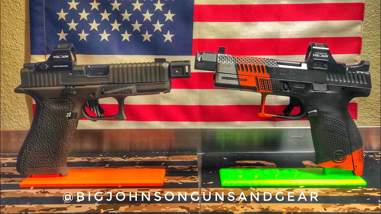 Custom Glock 19X vs Custom CZ P-10C : At The Range!💥 What Happened ...