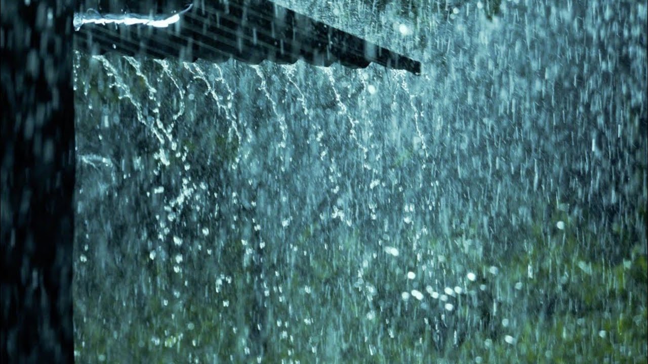 Smooth Relaxing Rain sounds comfortable for a Deep Sleep, Rainy Night ...