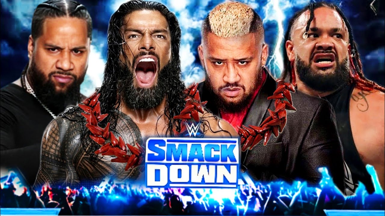 Roman Reigns & Jimmy Uso vs Solo Sikoa & Jacob fatu - Old Bloodline vs ...