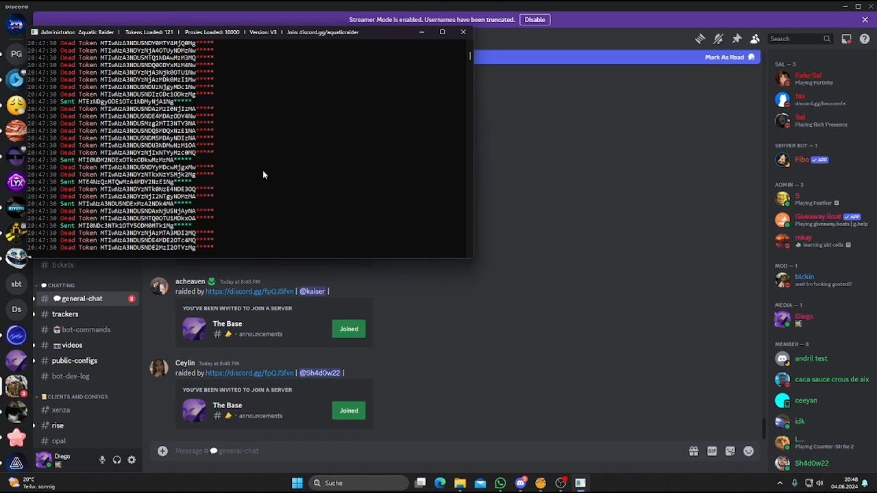 Aquatic Discord Raider | Cracked Free - YouTube