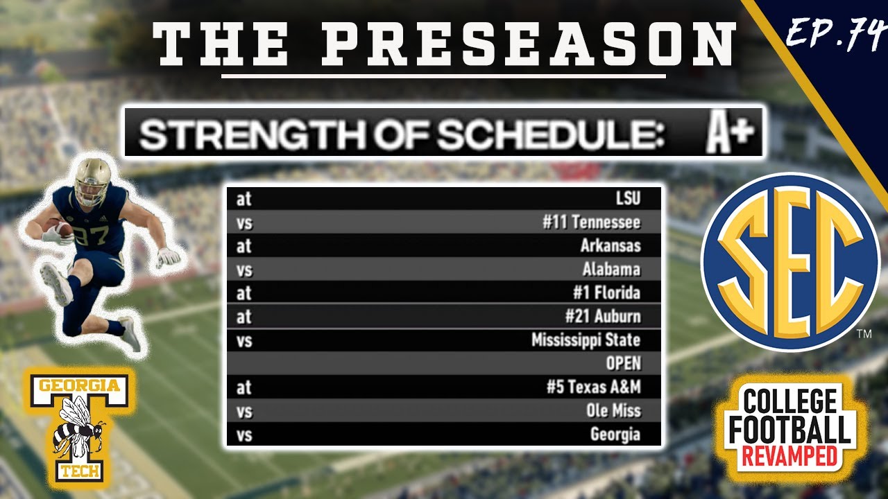 WE'VE GOT 10 SEC GAMES AGAIN...! | Georgia Tech NCAA 14 Revamped ...