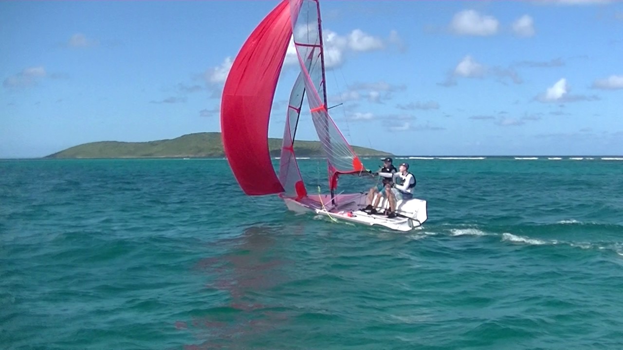 29ER Sailing St Croix Virgin Islands Us Atlee-Dawson Kohl - YouTube