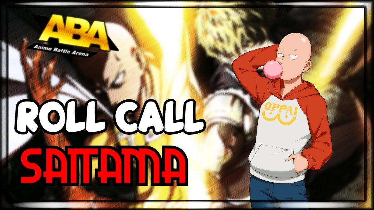 SAITAMA | ABA Roll Call | Anime Battle Arena | ROBLOX - YouTube