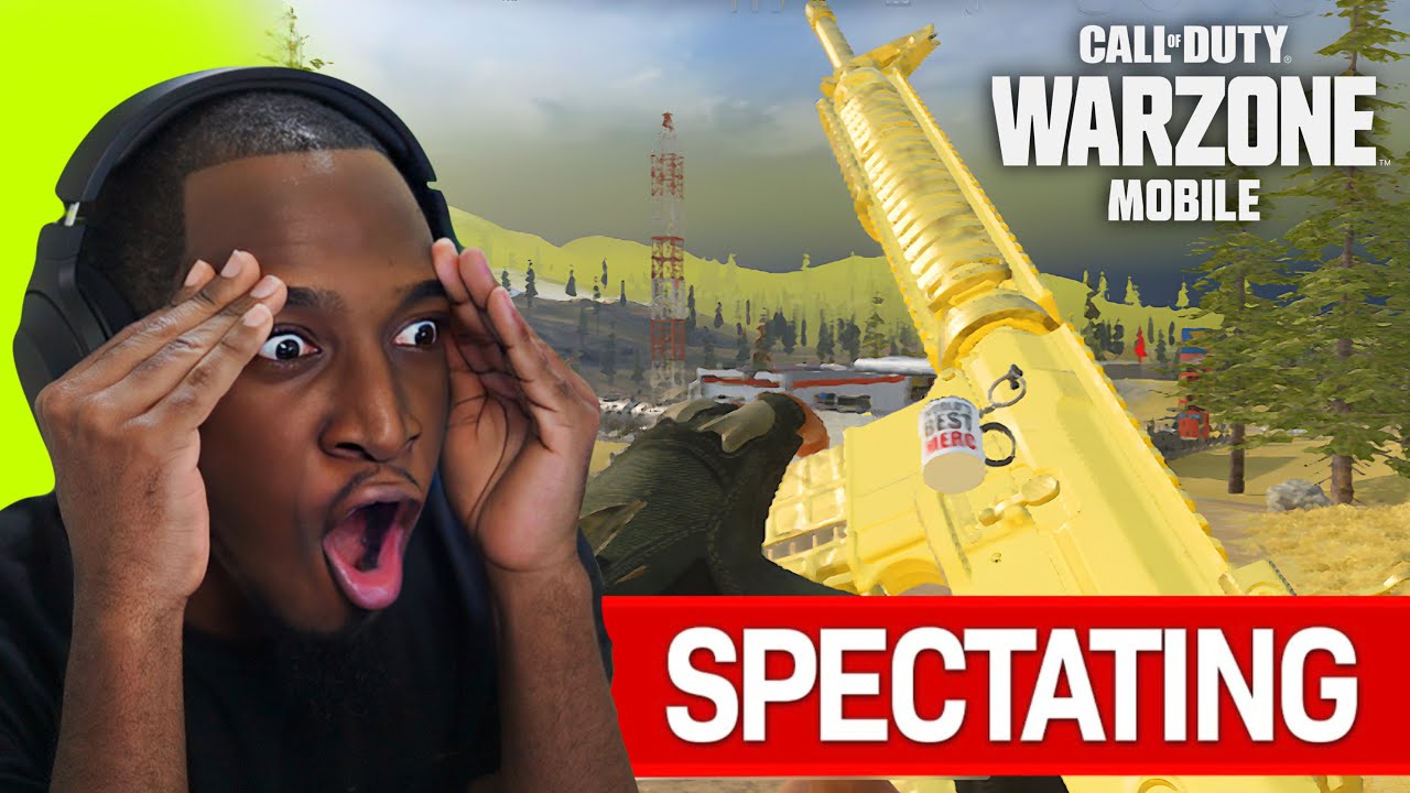 SPECTATING PRO PLAYERS IN WARZONE MOBILE! - YouTube