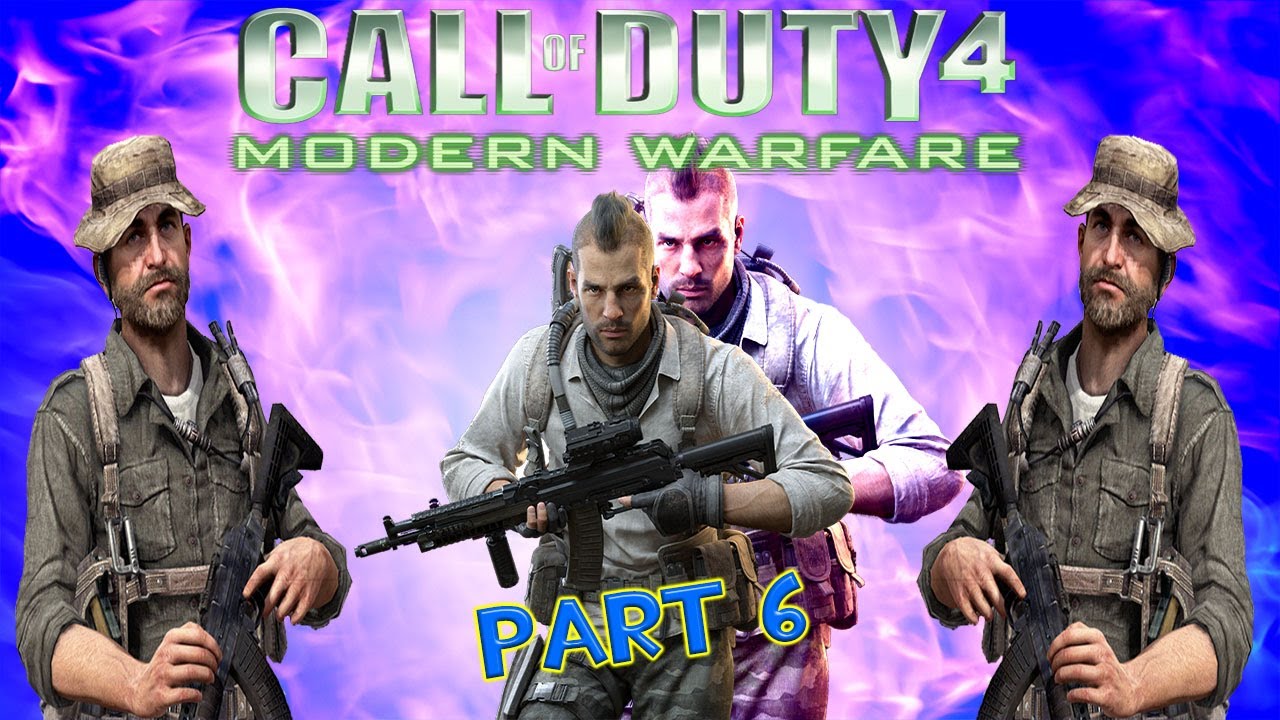 Call of Duty 4 Modern Warfare: Part 6: R.I.P Sgt Paul Jackson - YouTube