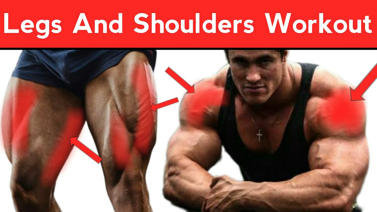 shoulder and leg workout | shoulder exercises routine | Legs Exercises ...