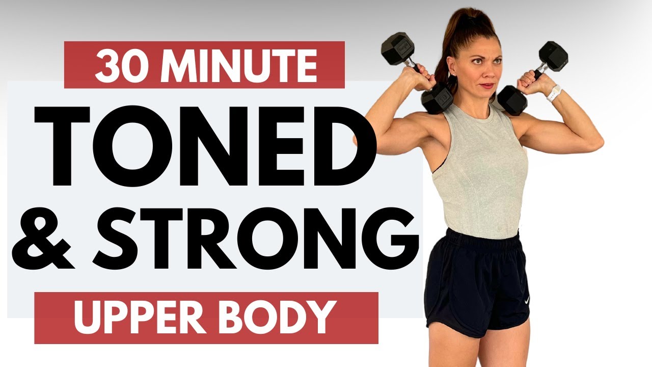 30-Min Upper Body Dumbbell Workout 🔥 Sculpt Lean Muscles - YouTube