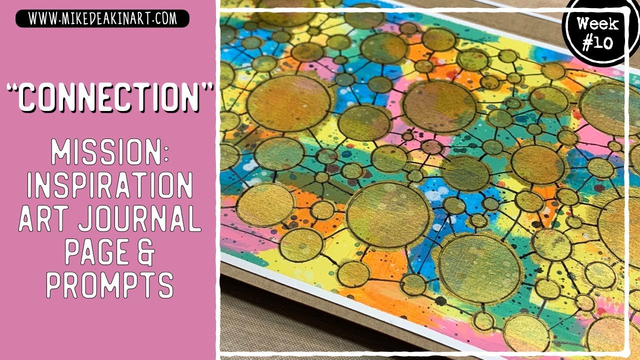 "Connection" - Art Journal Page for WK#10 Mission:Inspiration Art ...