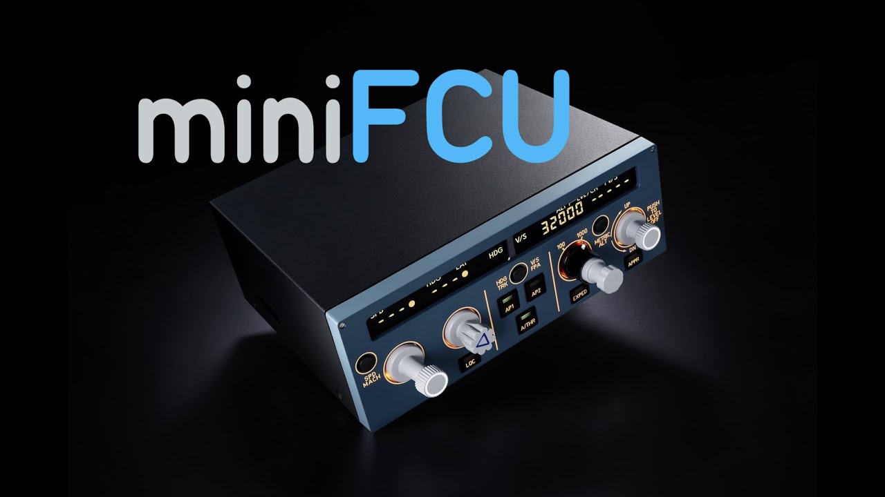 Mini Cockpit Mini FCU flight A330 - KLAs - KLAX - Ask me anything - YouTube