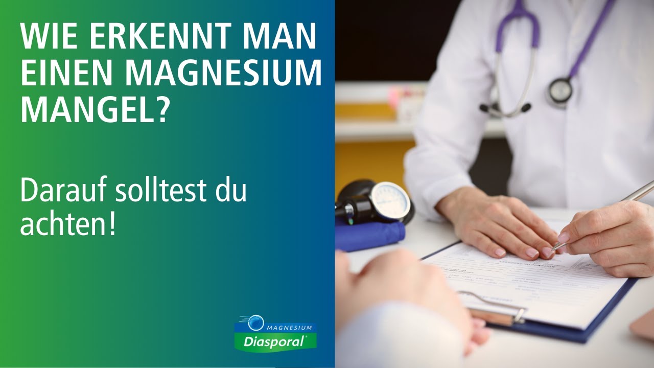 Wie äußert sich ein Magnesiummangel? - YouTube