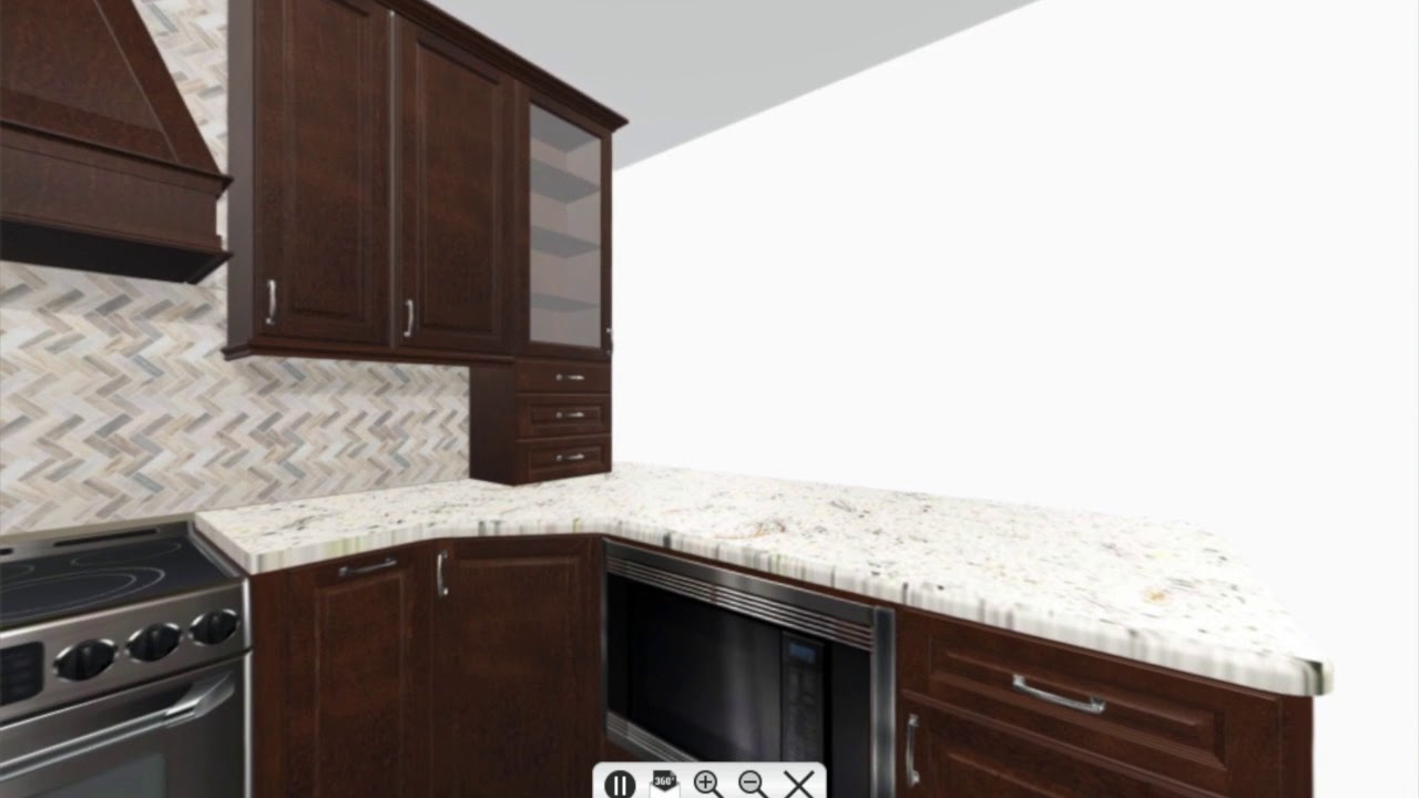 3D Rendered Kitchen - YouTube
