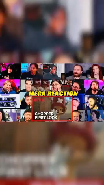 One Piece Live Action Chopper Reveal MEGA REACTION MASHUP - YouTube