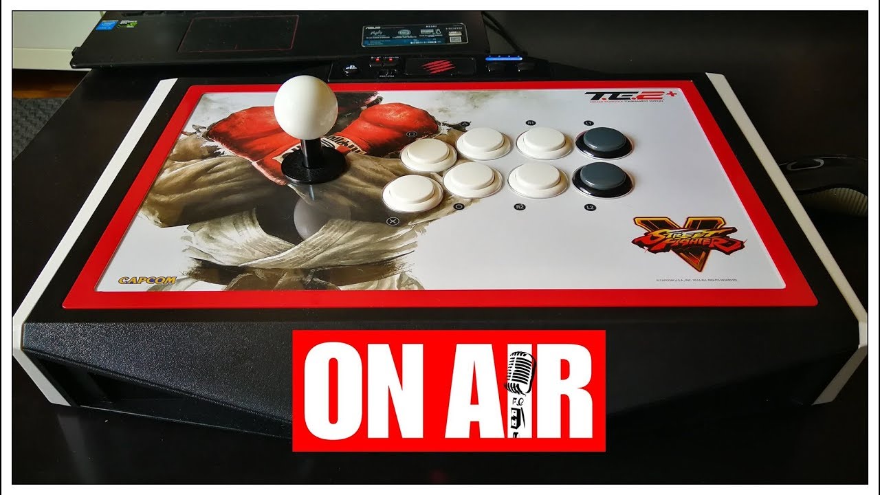 STREET FIGHTER V + STICK ARCADE TE2+ - YouTube