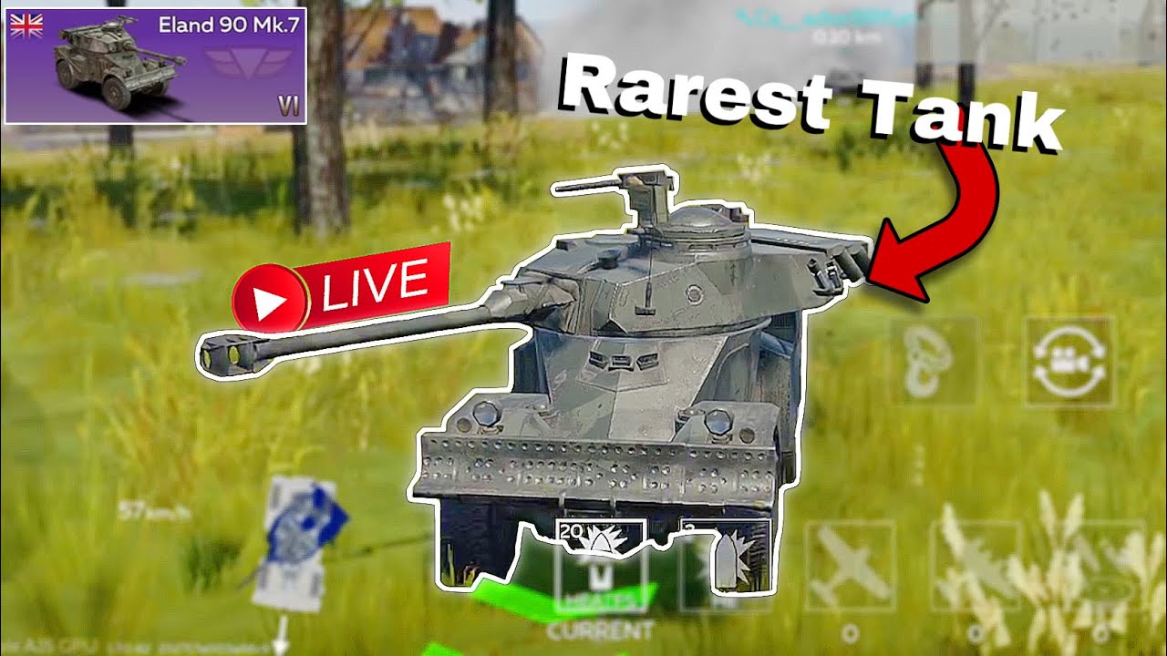 Playing the rarest tank in the game | My First War Thunder Mobile ...