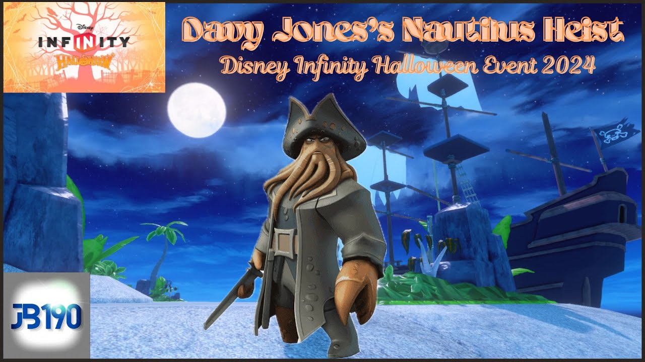 Disney Infinity Halloween Event - 2024: Davy Jones's Nautilus Heist ...