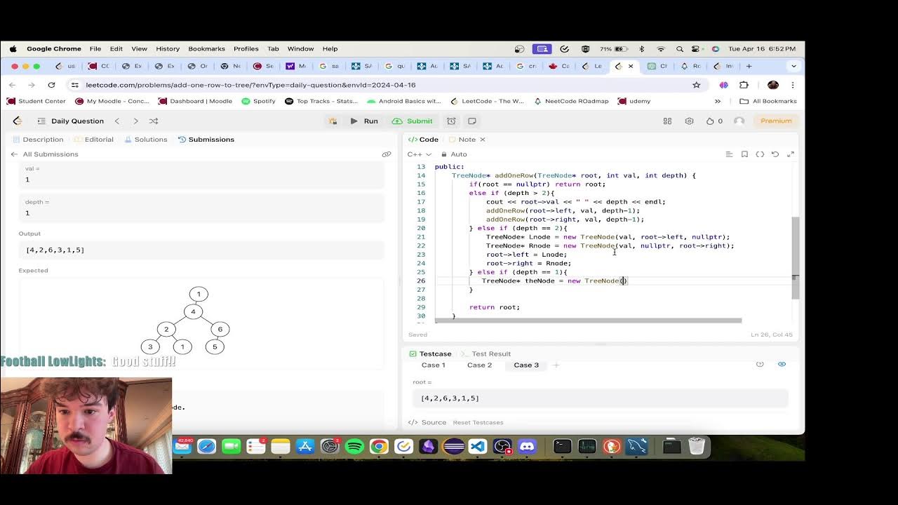 Gringing leetcode problems - YouTube