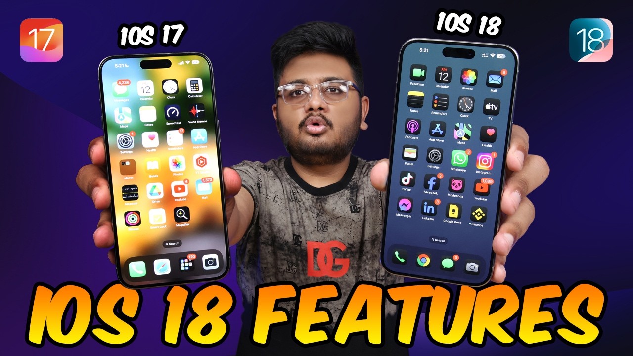 20+ iOS 18 Features That You Should Know !! - YouTube