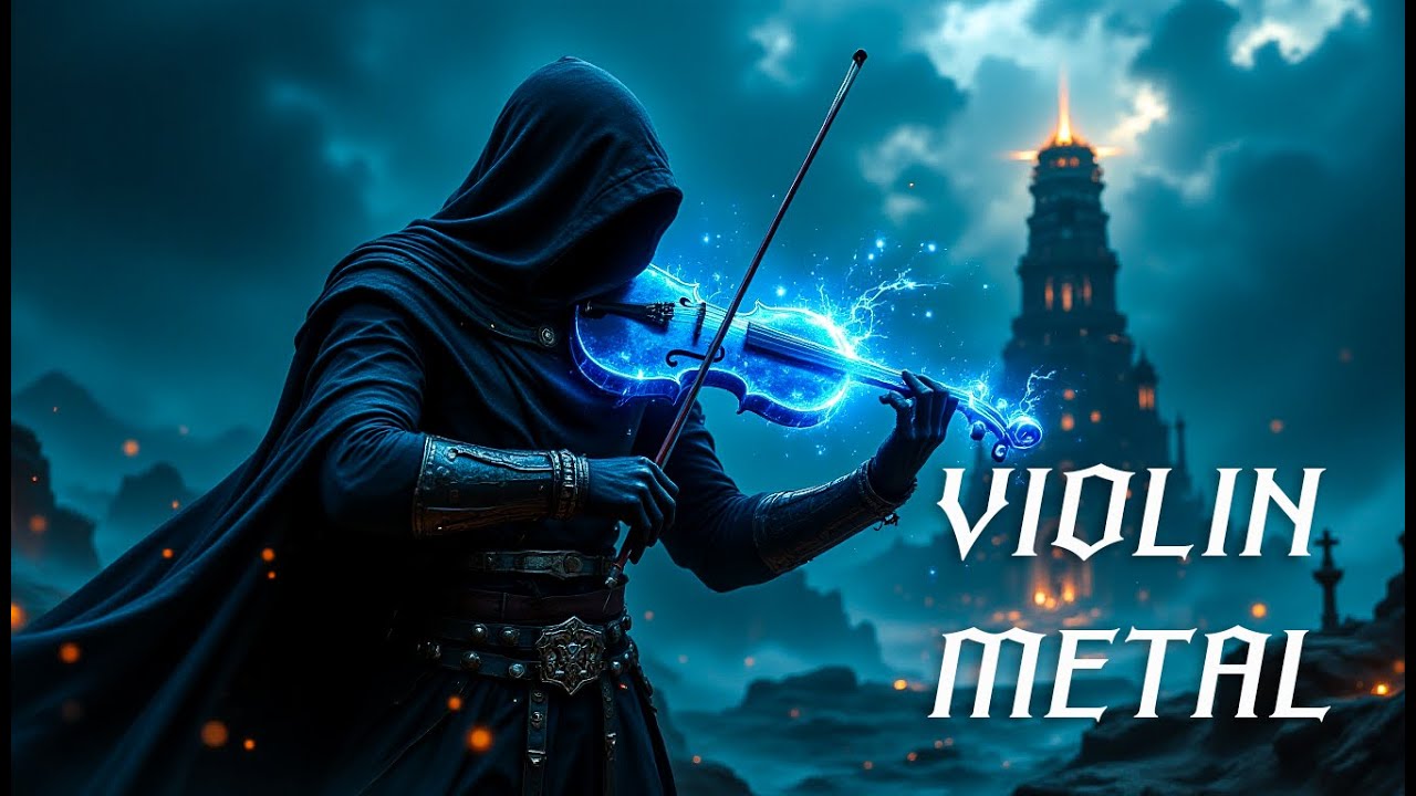 Epic Violin Metal Live 1 Hour | Cinematic Violin Solo, Heavy Metal ...