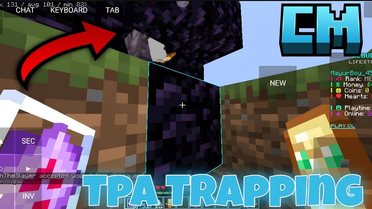 tpa trapping in cloudmc @StayRiorUnfilteredbest lifesteal server - YouTube