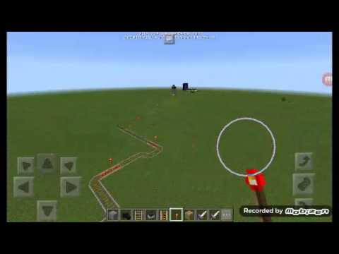 Minecraft làm đường ray siêu tốc bay vô cổng ender và địa ngục - YouTube