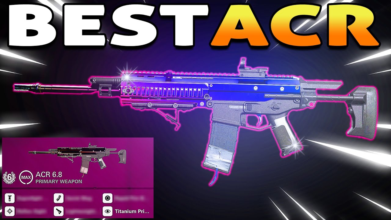 The NEW *MOST BROKEN* ACR BUILD in XDEFIANT (Best ACR Build Setup ...