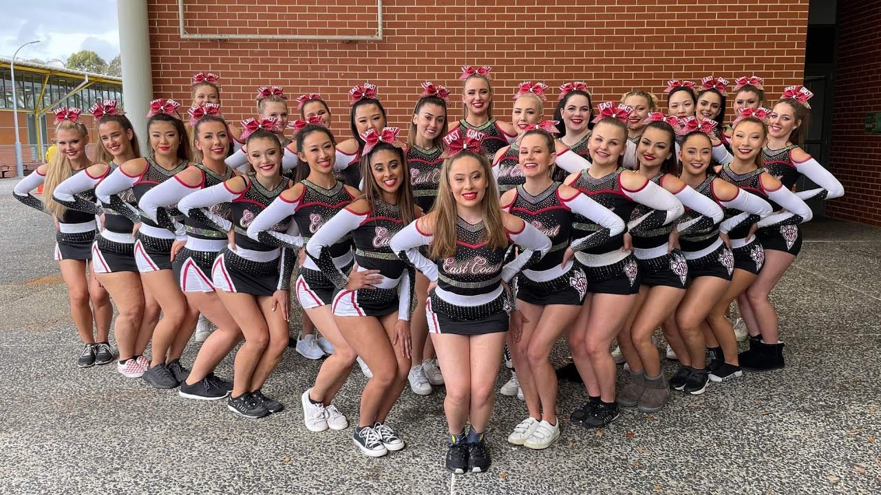 EAST COAST ALLSTARS HARRIERS LEVEL 3 ALL GIRL NT ROUTINE @ CHEERBRANDZ ...