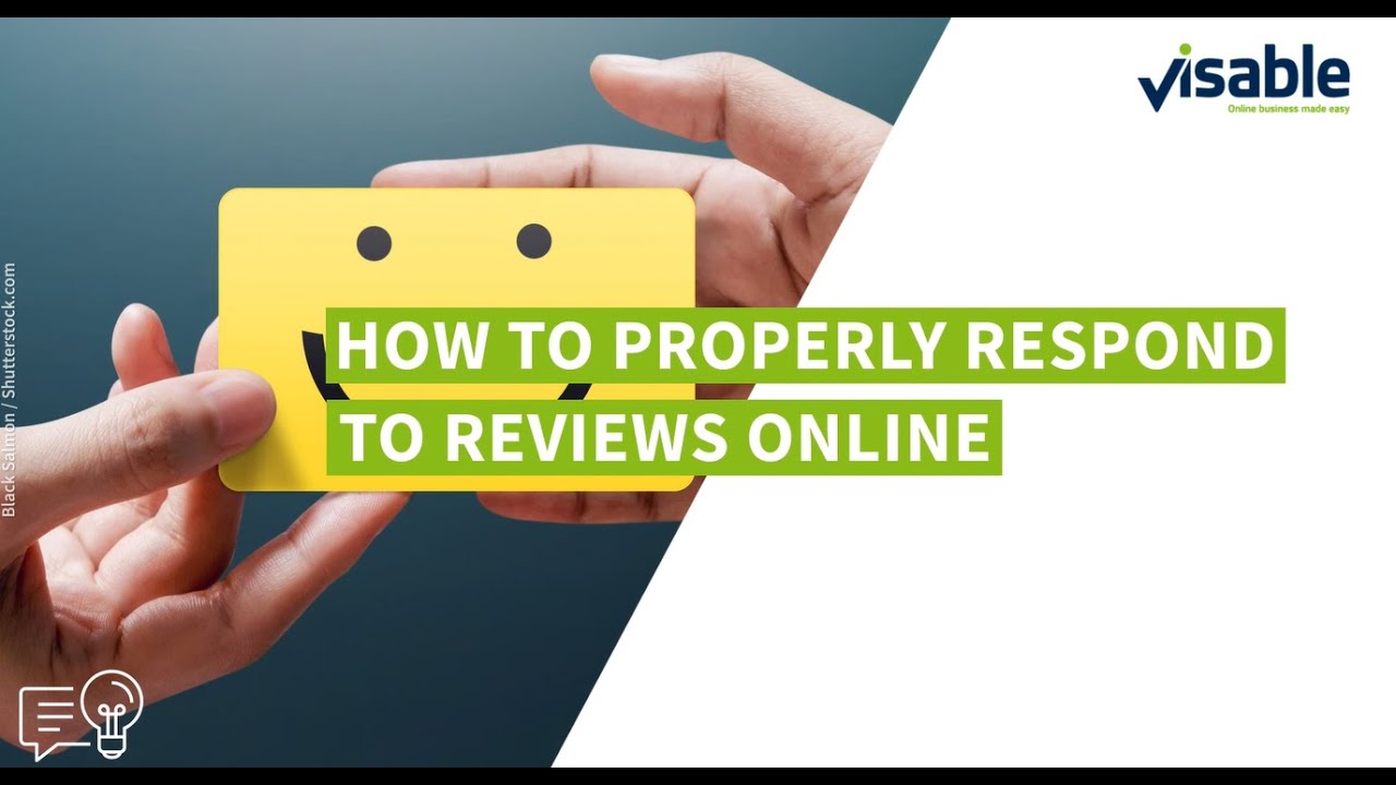 Online Reviews: How to respond properly as a company - YouTube